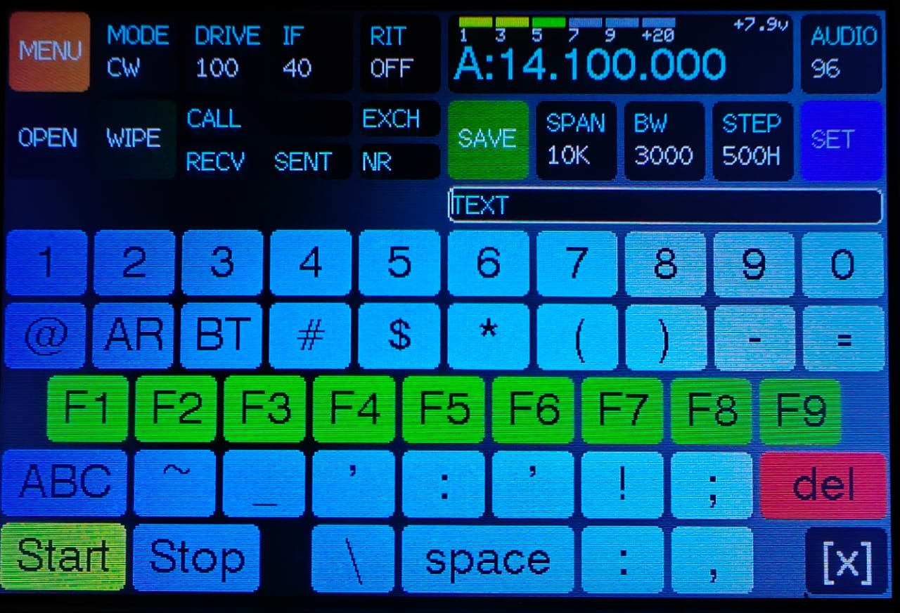 Operating CW – sBitx.net
